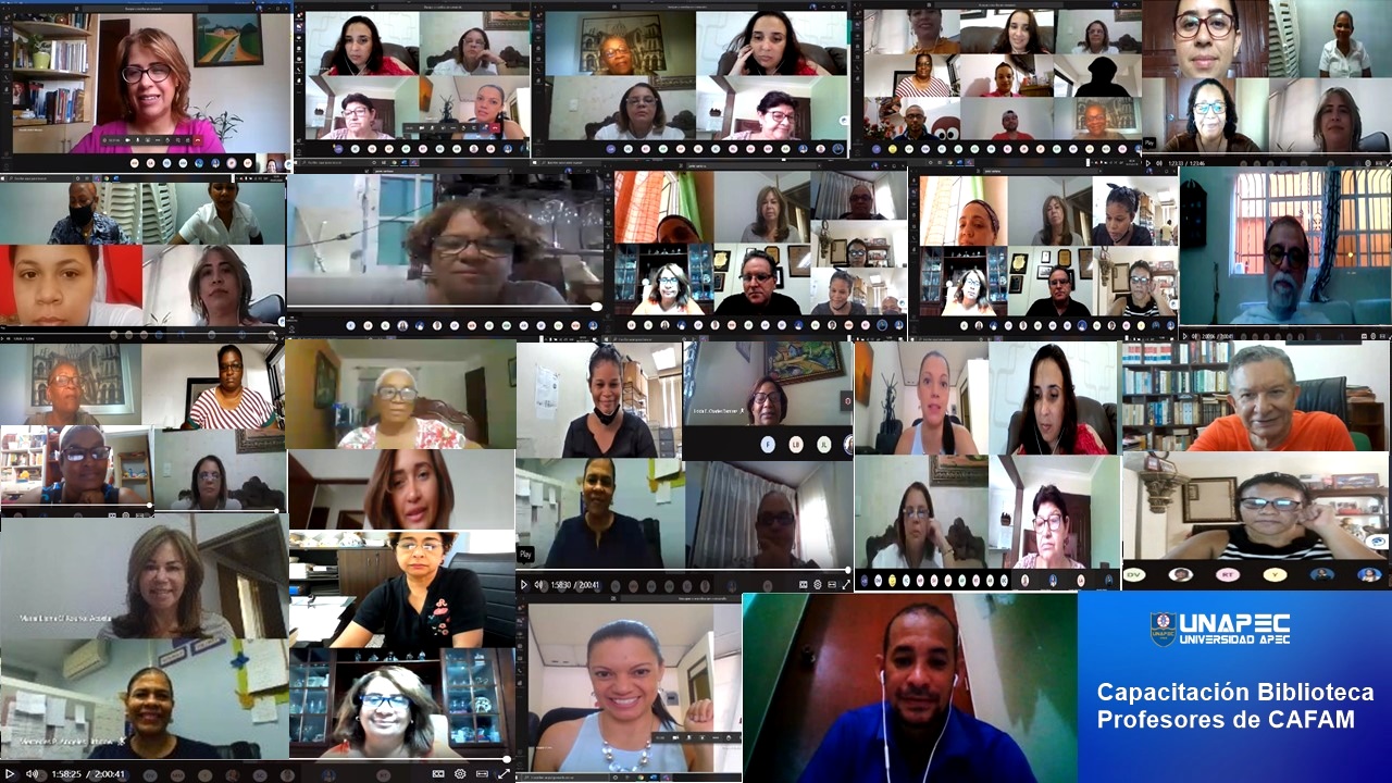 UNAPEC - Biblioteca de UNAPEC imparte talleres a profesores y personal ...