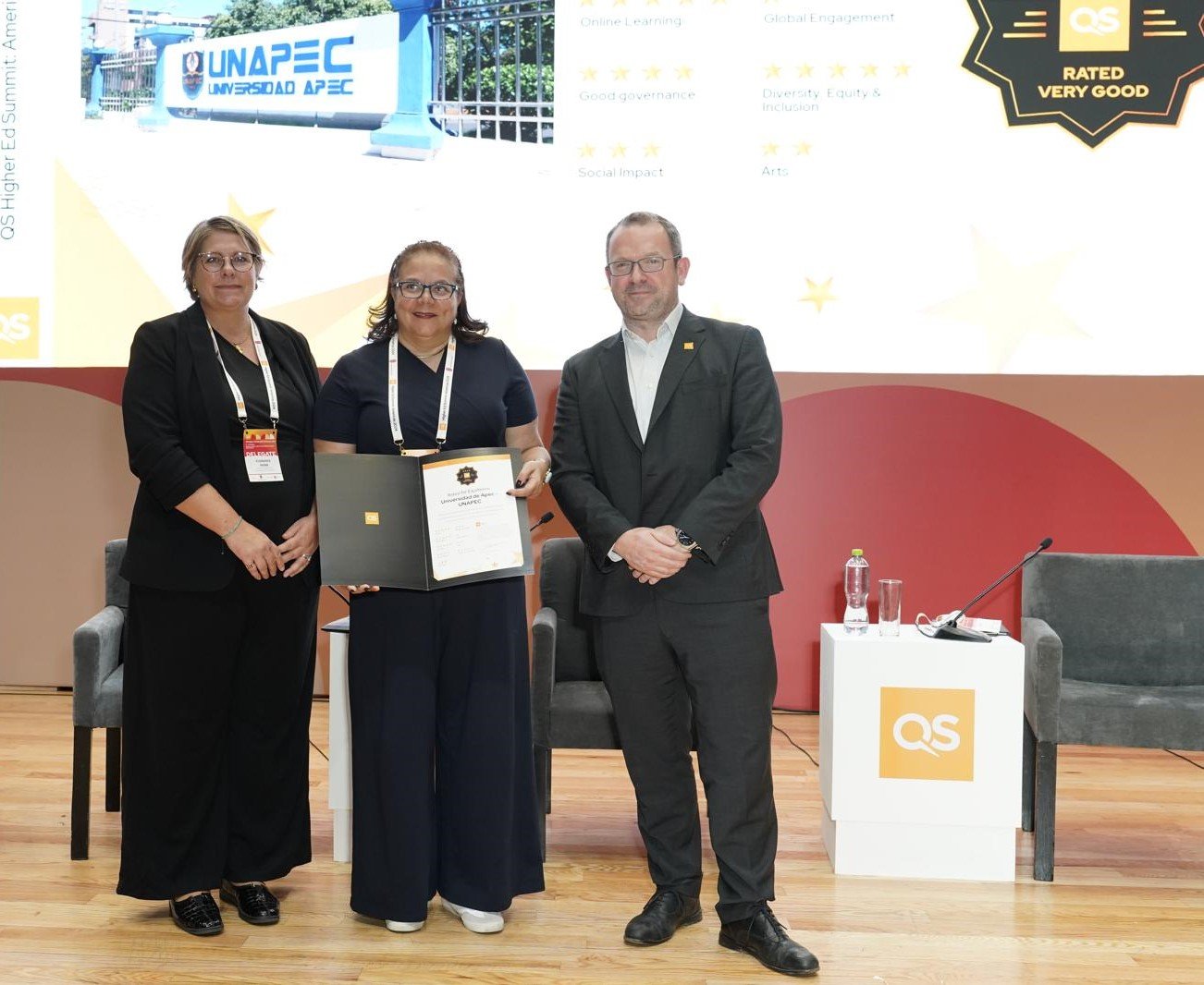 UNAPEC - Unapec obtiene cinco estrellas por la calidad de su enseñanza ...